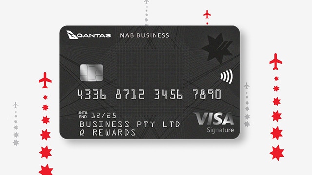 NAB Qantas Business Signature Card | Earn Qantas Points - NAB