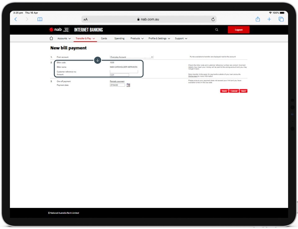 How To Add A BPAY Biller Online Banking Guide NAB How To Add A BPAY Biller Online Banking Guide NAB