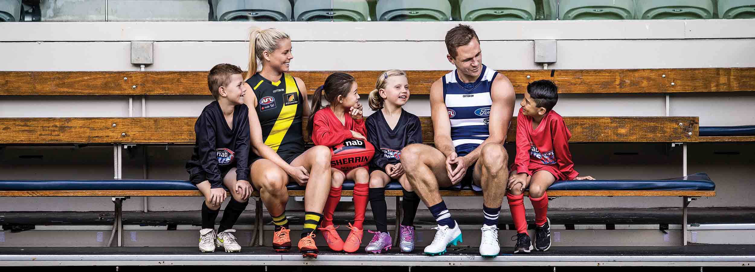 Proud supporters of Auskick | Register for Auskick today - NAB