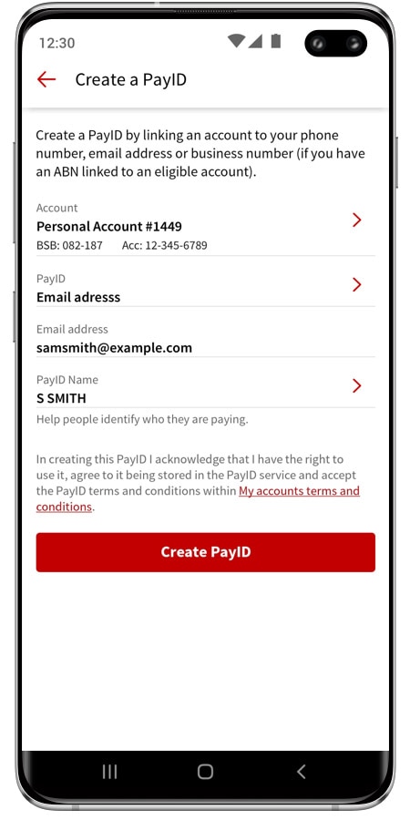 PayID® for business - NAB